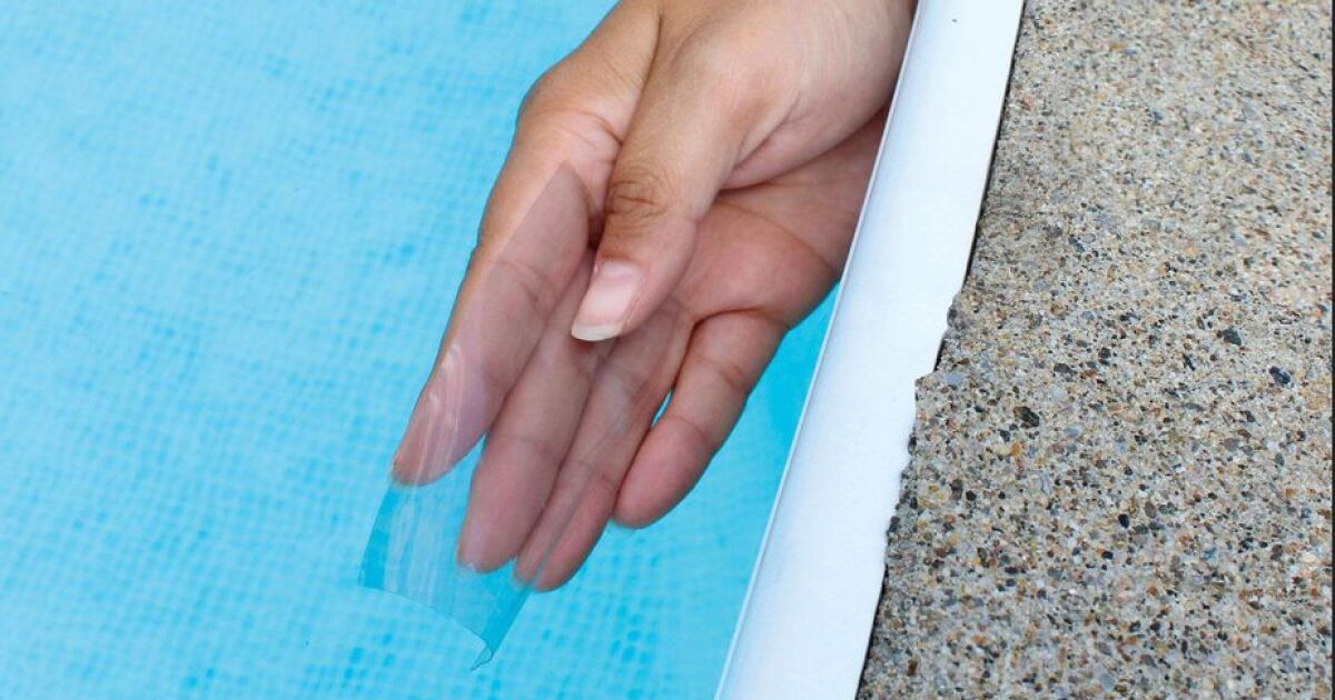 Réparation d’un liner de piscine : rustines, mastic et kit rénovation