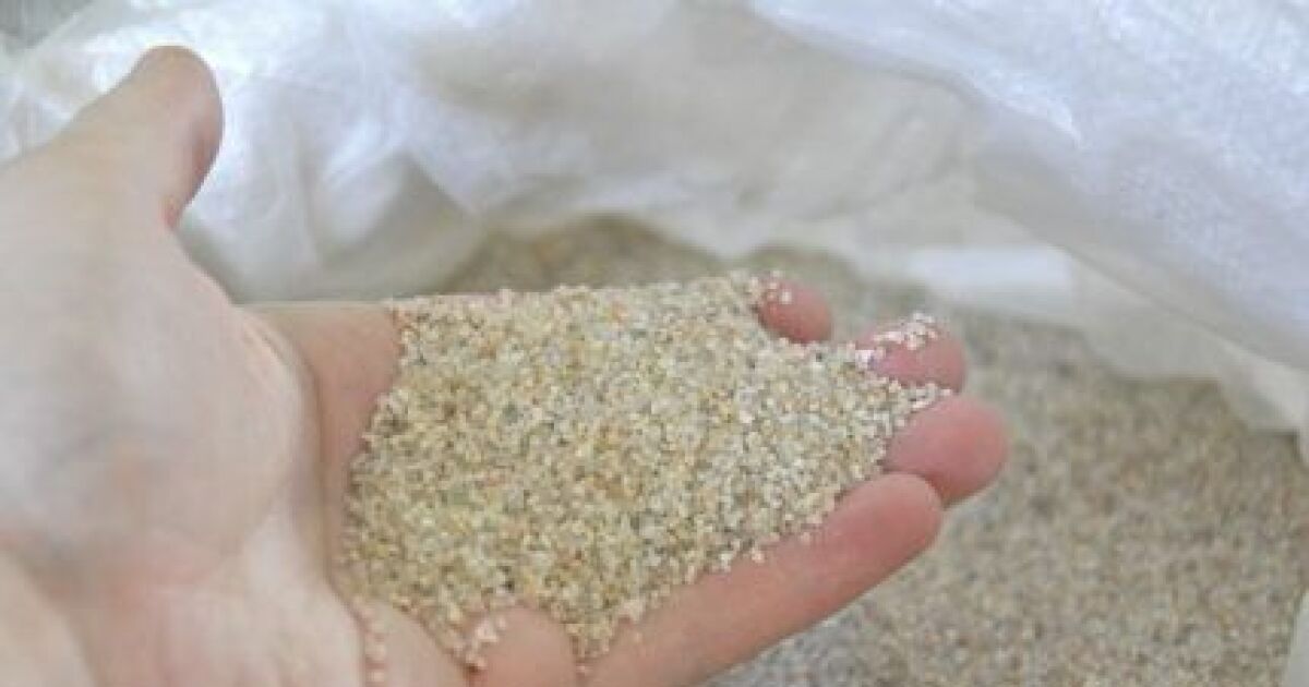 Le sable de quartz pour filtrer l’eau d’une piscine