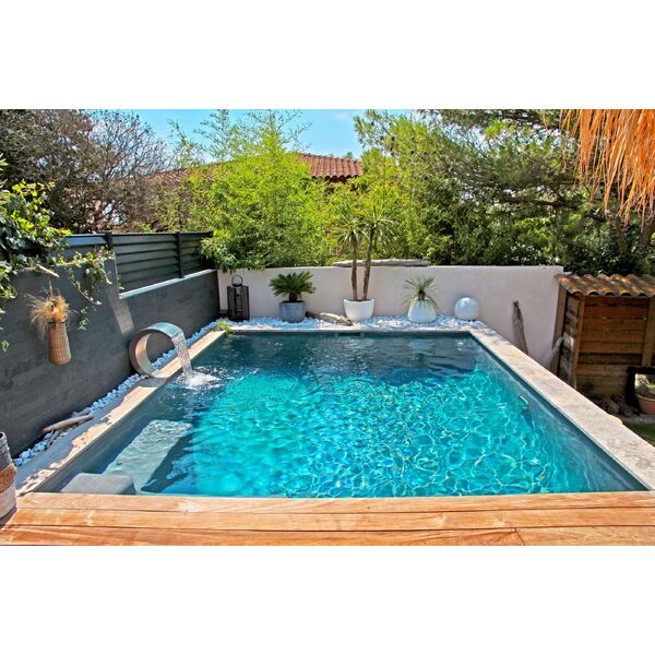 Mini Piscine 3,90 x 2,50 m Diffazur Piscines , piscine enterrée ...