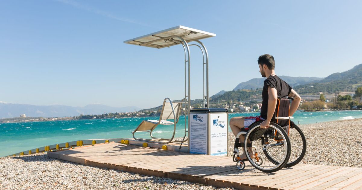 SEATRAC Mover : dispositif d'accès PMR pour mers, lacs et bases de ...