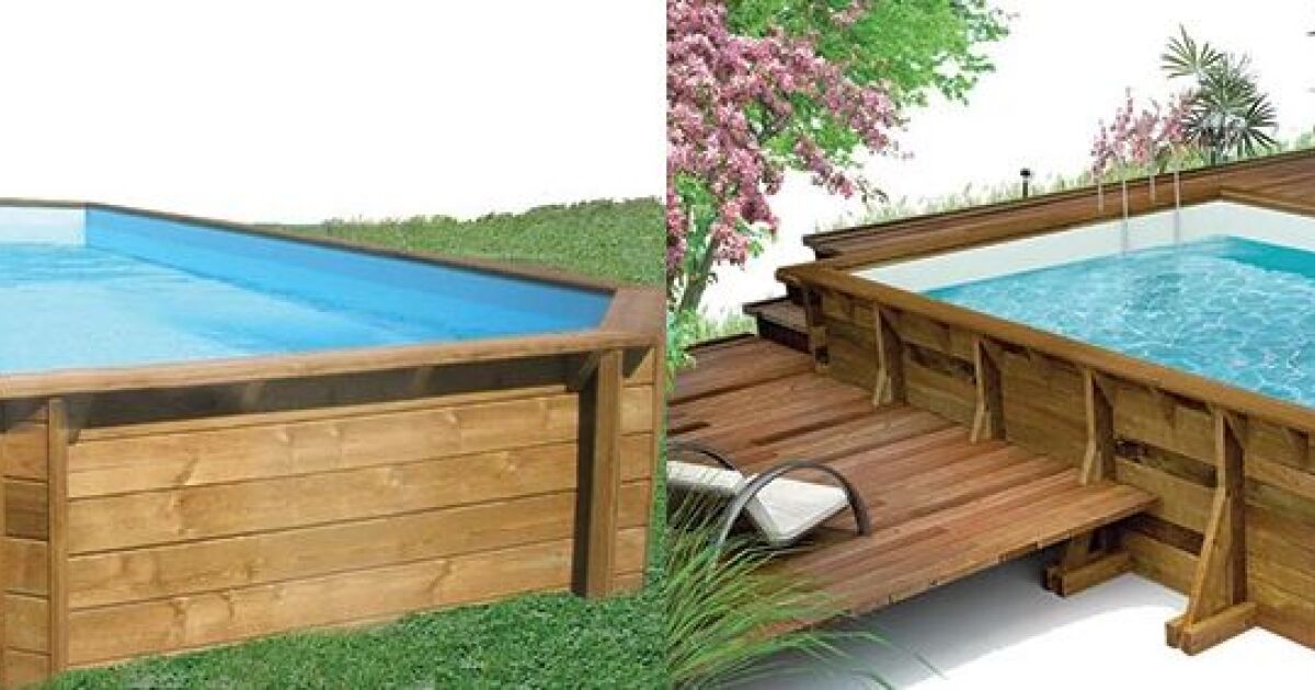 Zoom sur Détente Piscines, marque française de piscines bois